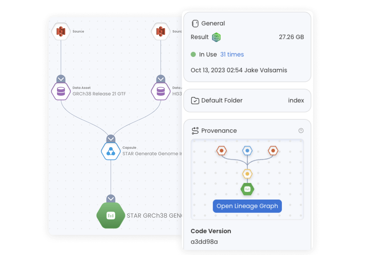 Lineage Graph | Code Ocean