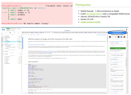 Reuse Code with one click - Code Ocean